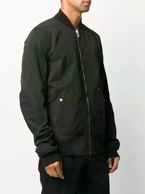 Rick Owens Abstract Print Bomber Jacket