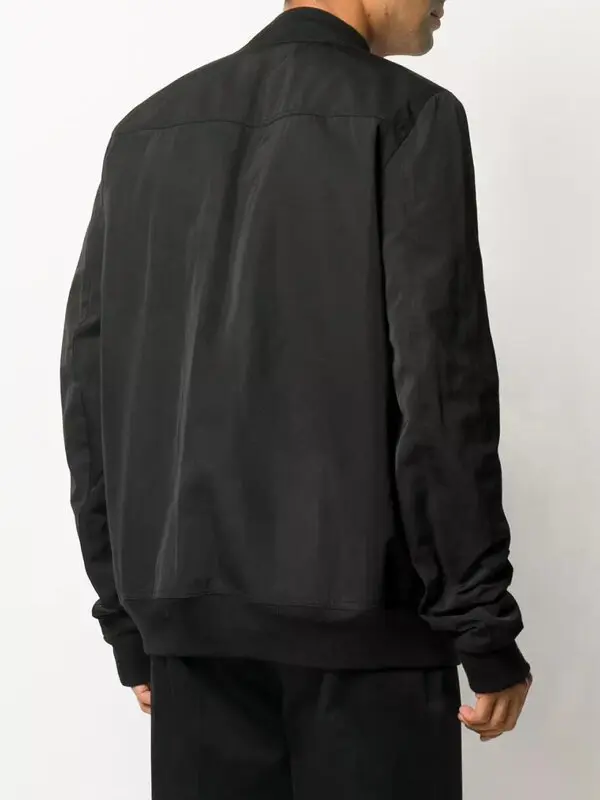 Rick Owens Abstract Print Bomber Jacket