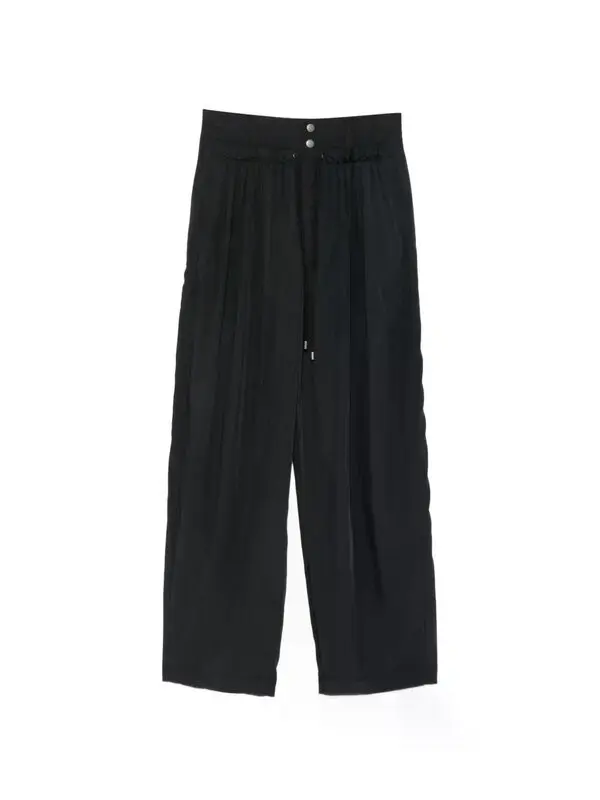 Isabel Marant Étoile Drawstring Palazzo Pants - Black