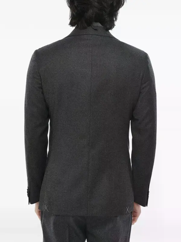 Corneliani Single-breasted Notched-lapel Blazer
