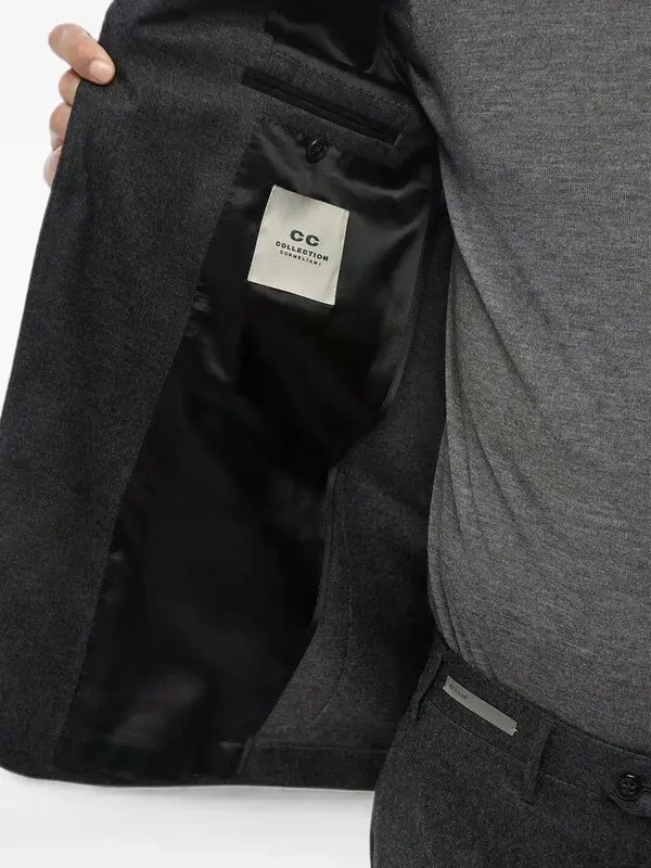 Corneliani Single-breasted Notched-lapel Blazer