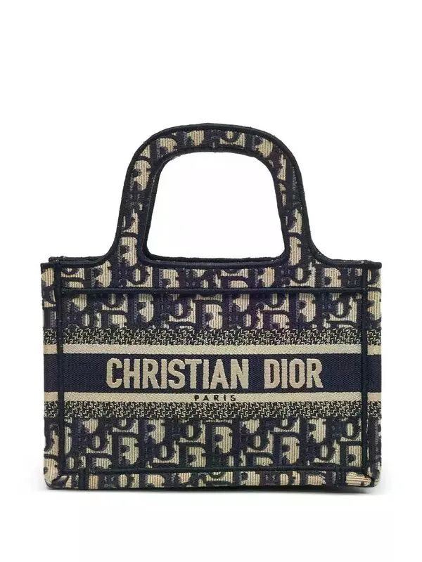 Dior 2019 Mini Book Tote Bag - Blue