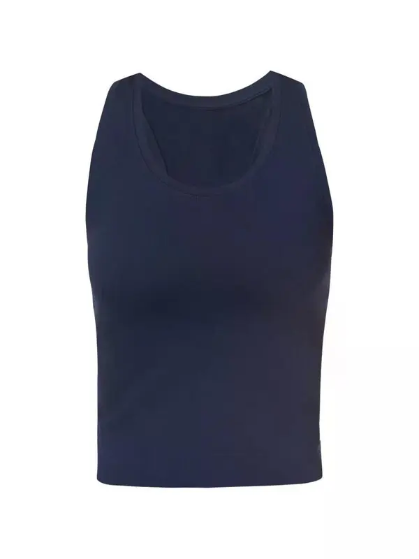 Sweaty Betty Logo Print Racerback Tank Top - Blue