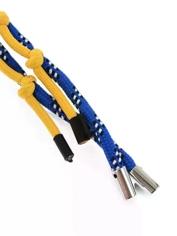 Dsquared2 Braided Carabiner Keychain - Blue