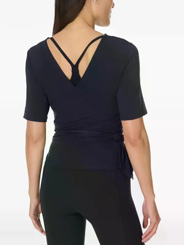 Sweaty Betty Wrap Tie-waist Top
