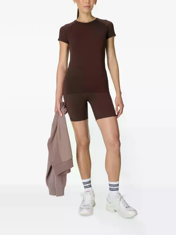 Sweaty Betty Power 6 High-waisted Shorts - Brown