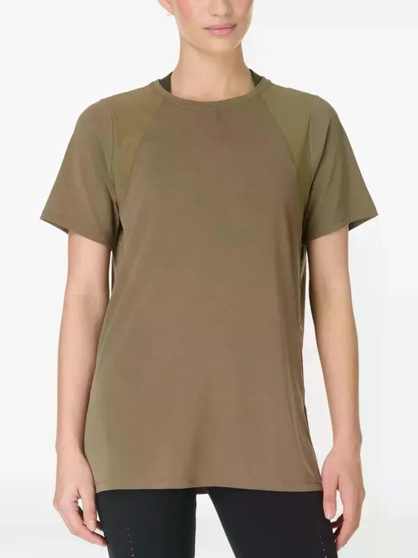 Sweaty Betty Breathe Easy Short Sleeve T-shirt - Green