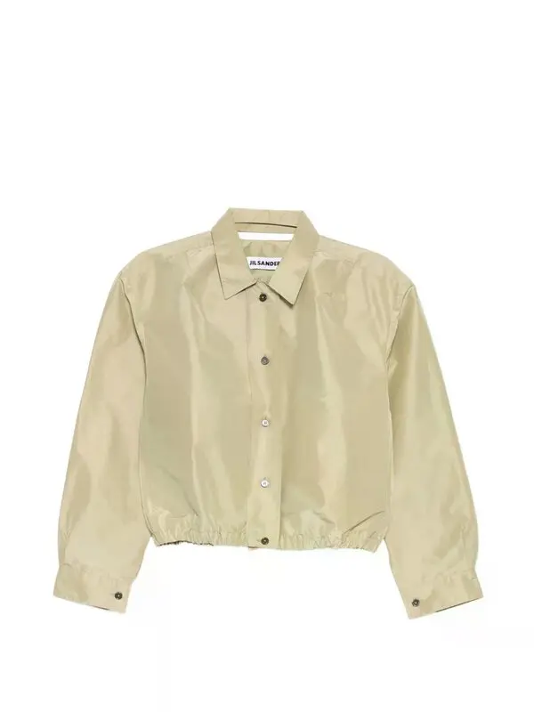 JIL SANDER Technical Faille Blouson - Neutrals