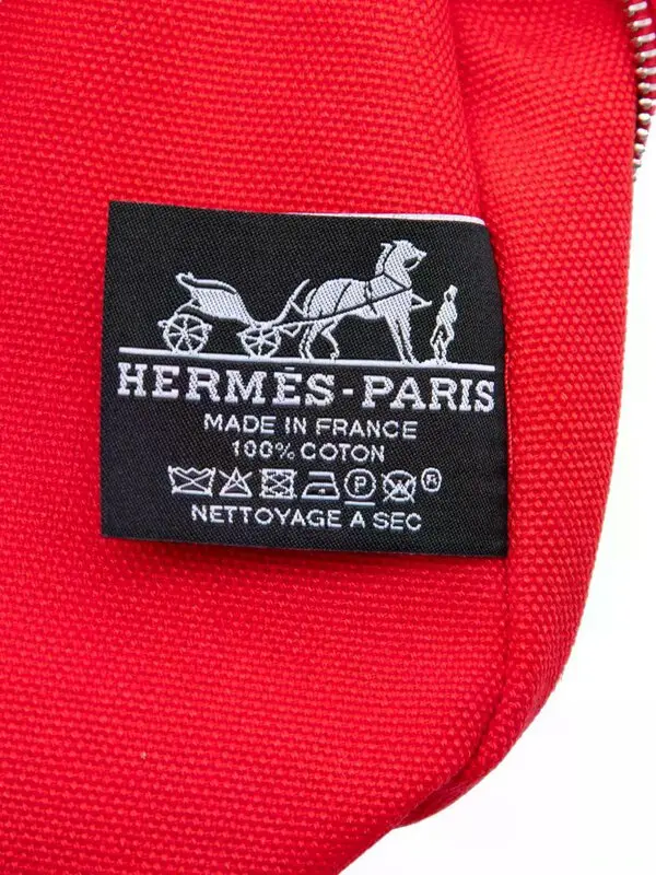 Hermès Toile Bain Yachting Flat Pouch