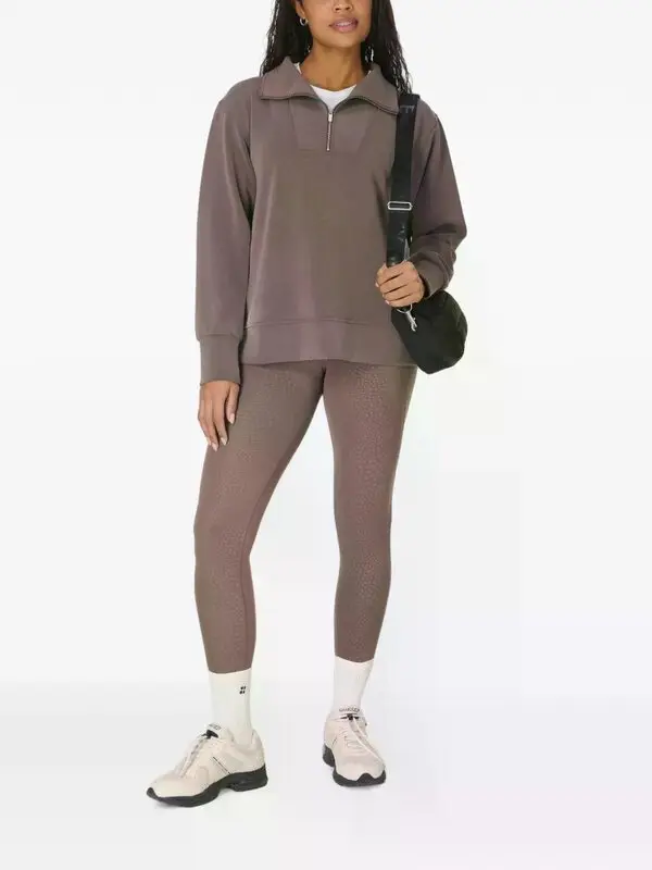 Sweaty Betty High-waisted Cropped Leggings - Brown