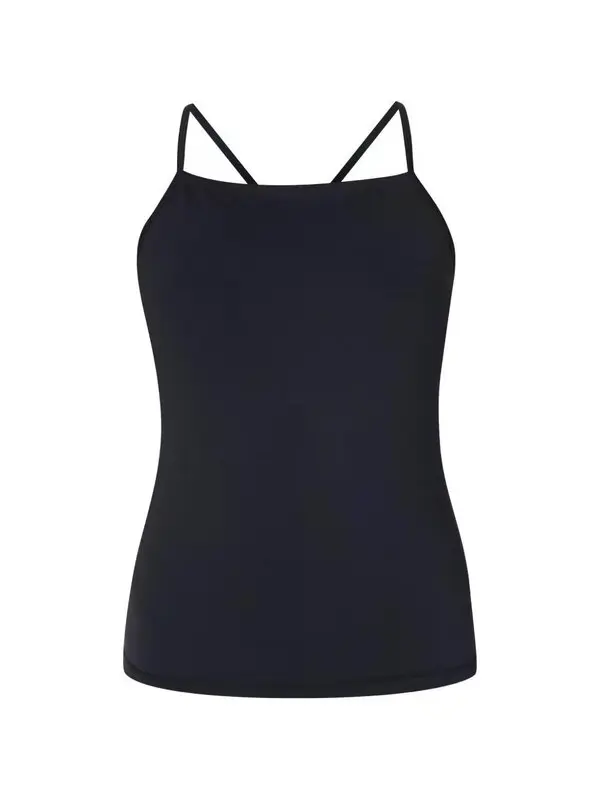 Sweaty Betty Spaghetti Strap Square Neck Tank Top - Black