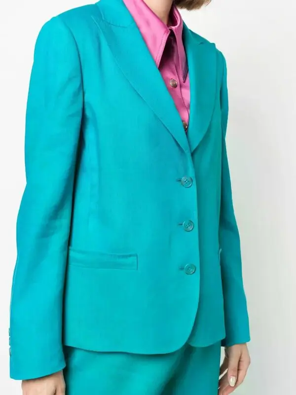 Alberta Ferretti Single-breasted Tailored Blazer