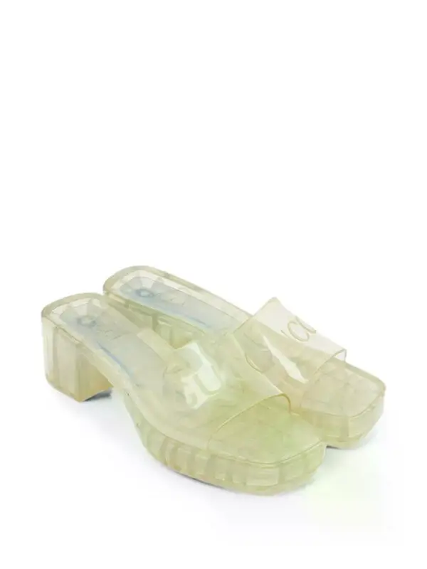 Gucci Embossed Logo Mules