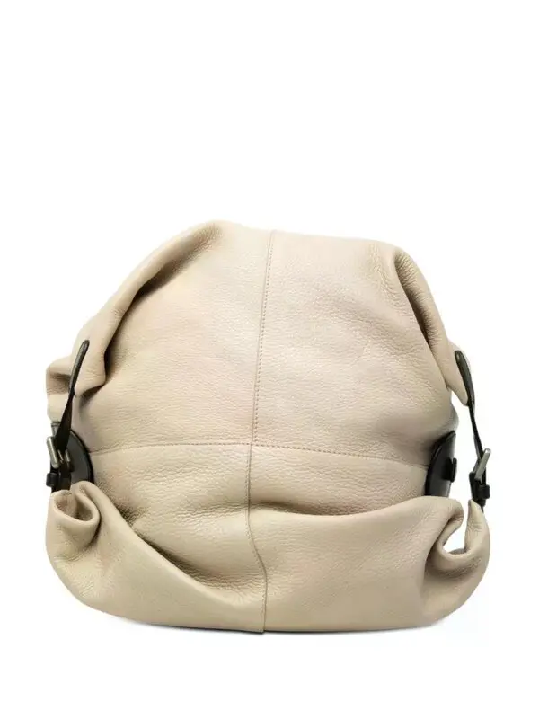 Loewe Grained Calfskin Zip Handle Satchel
