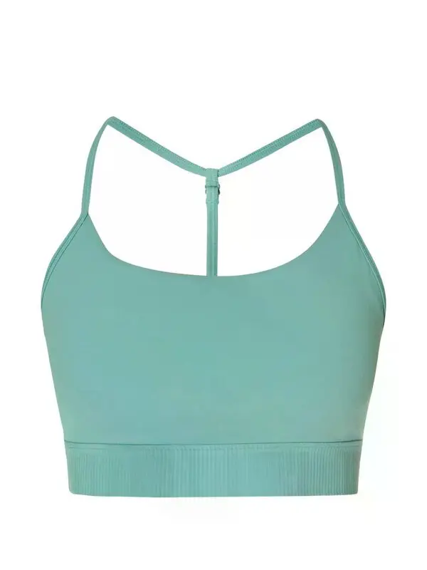 Sweaty Betty Ultimate Studio Ribbed-trim Sports Bra - Green