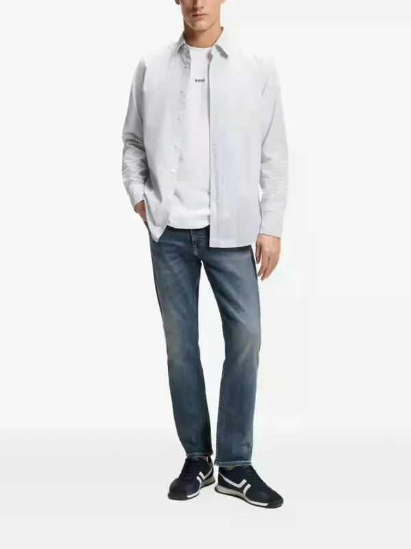 BOSS Delaware Faded Jeans - Blue
