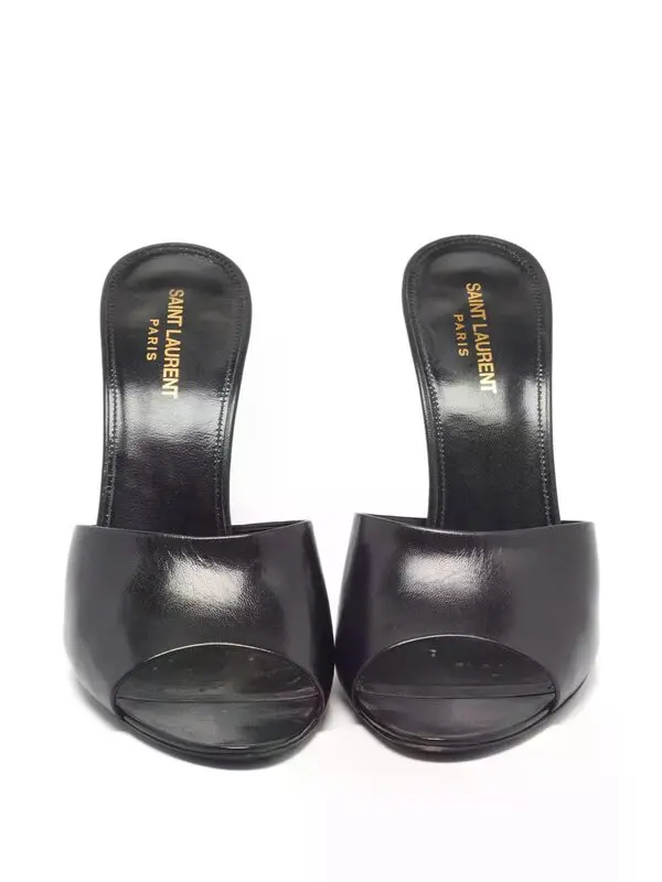 Saint Laurent Leather La 16 Mules