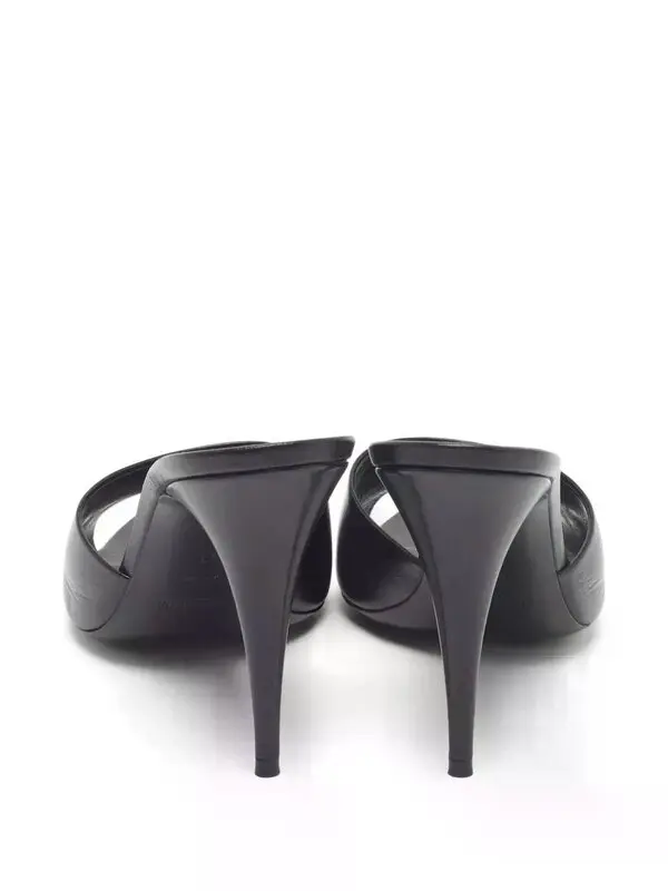 Saint Laurent Leather La 16 Mules