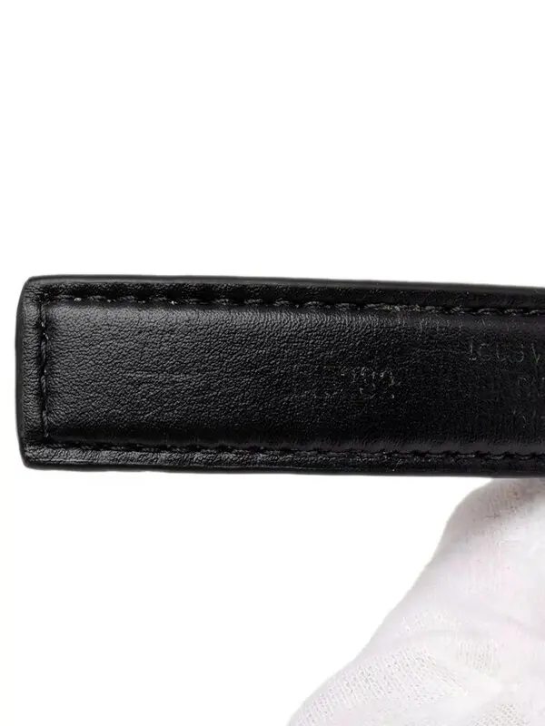 LOUIS VUITTON Reversible Monogram And Leather Belt