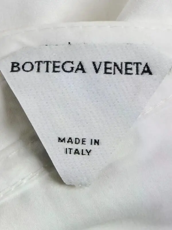 Bottega Veneta V-neck Knotted Midi Dress