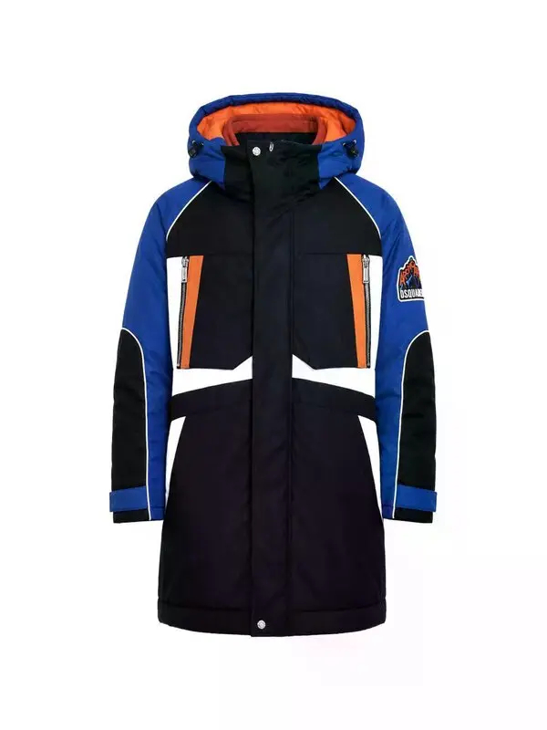 Dsquared2 Colour-block Parka - Black