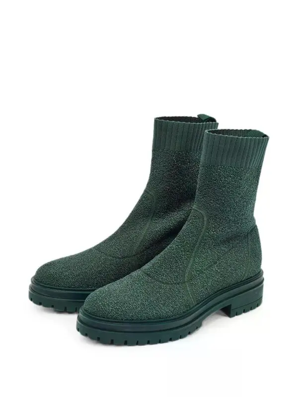GIANVITO ROSSI Torrance Ankle Boots - Green