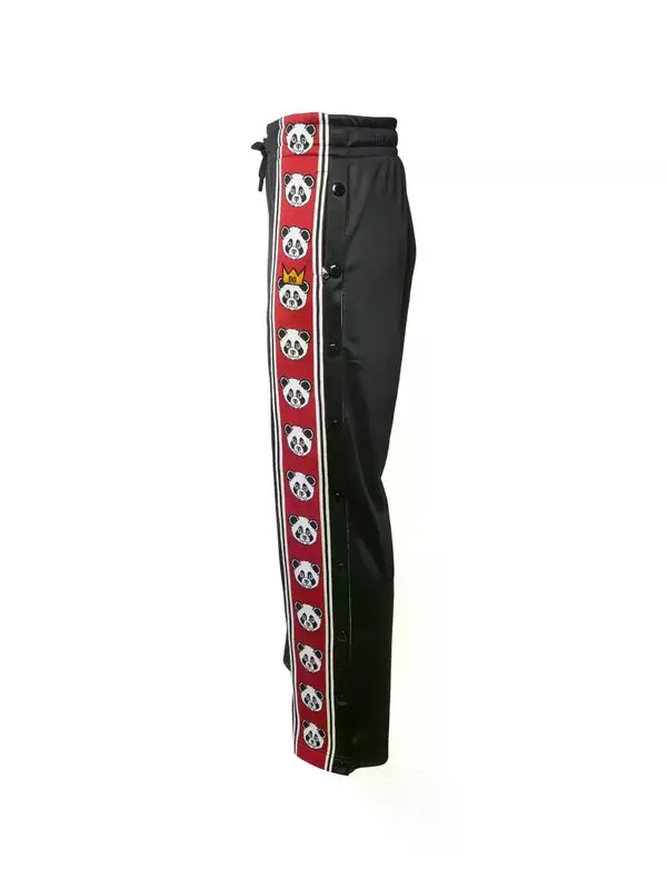 Dolce & Gabbana Panda Graphic Side-tape Track Pants