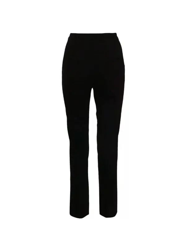 Dolce & Gabbana Canvas Texture Straight-leg Trousers