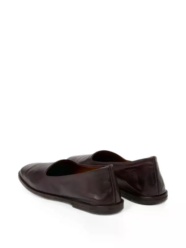 Marsèll Stesa Round-toe Leather Loafers