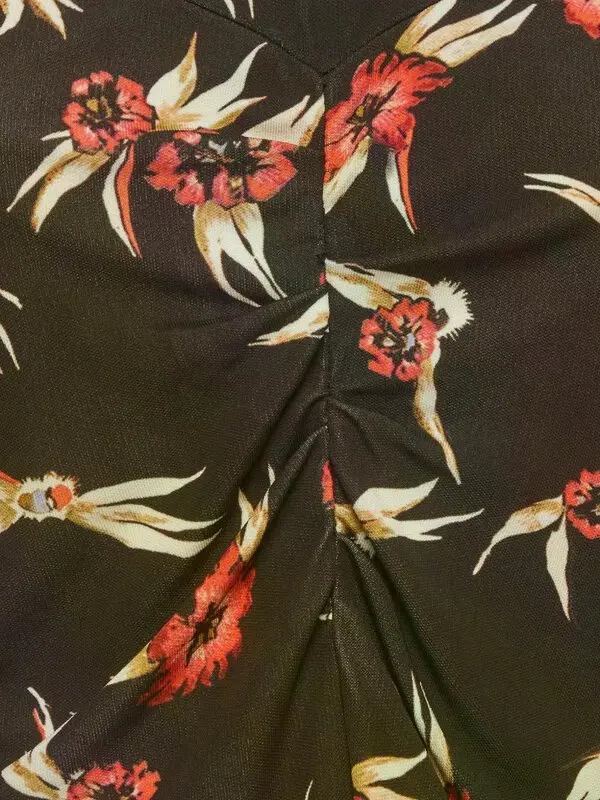 Isabel Marant Étoile Floral Print Long Sleeve Blouse - Brown
