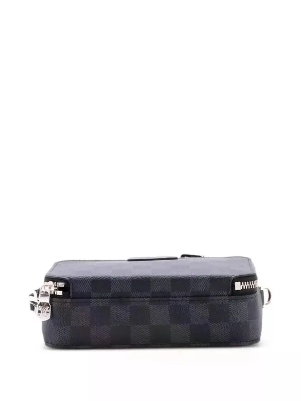 LOUIS VUITTON Alpha Wearable Wallet Damier Graphite Crossbody Bag - Black