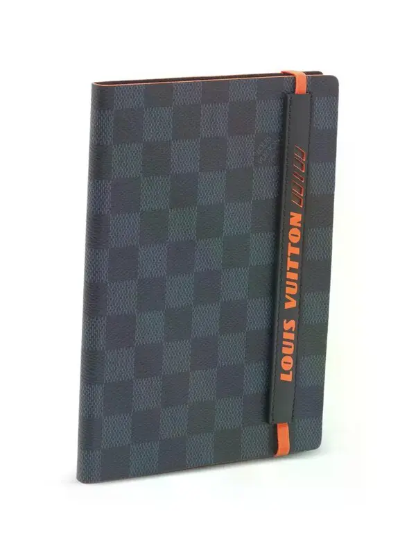 LOUIS VUITTON Gustave Damier Cobalt Race Notebook