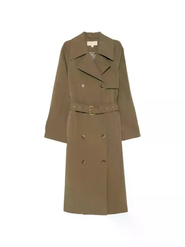 Michael Kors Double-breasted Belted Trench Coat