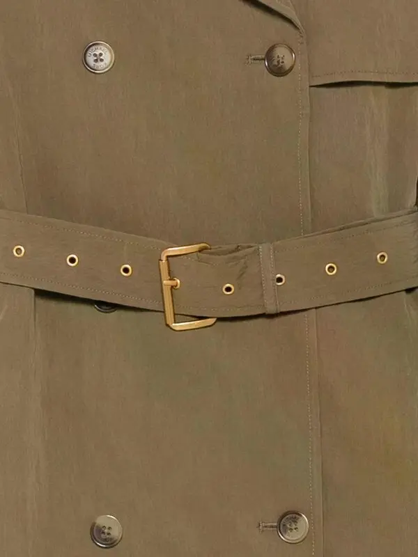Michael Kors Double-breasted Belted Trench Coat