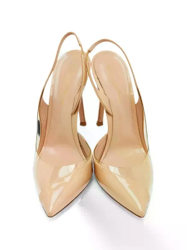 GIANVITO ROSSI Plexi Slingback Pumps