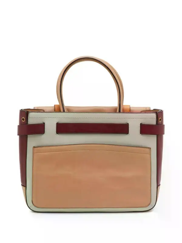 Reed Krakoff Boxer Ii Leather Tote Bag - Neutrals