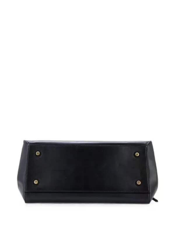 Celine Leather Medium Satchel