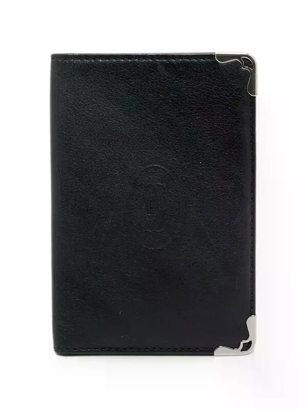 Cartier Must De Leather Card Holder - Black