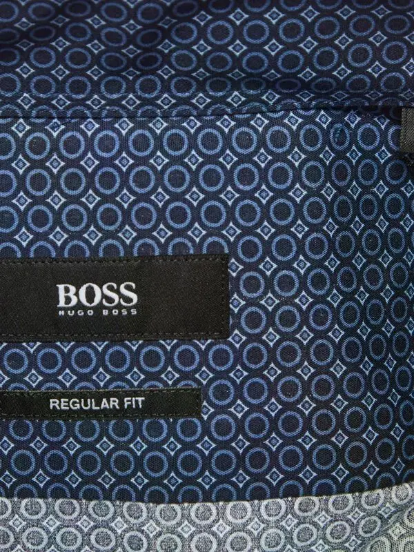 BOSS Geometric-print Shirt