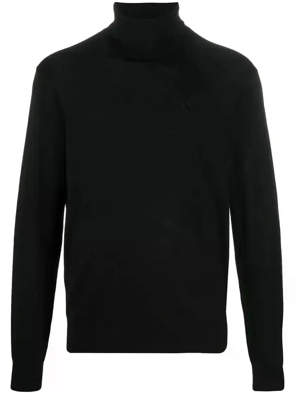 Armani Exchange Fine Knit Roll Neck Jumper