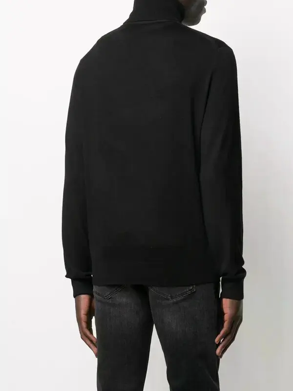 Armani Exchange Fine Knit Roll Neck Jumper