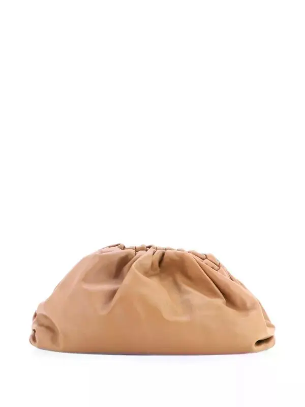 Bottega Veneta The Pouch Clutch Bag - Brown