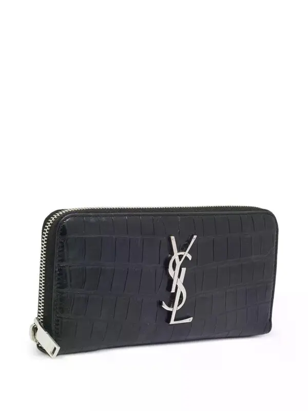 Saint Laurent 2017 Cassandre Leather Wallet