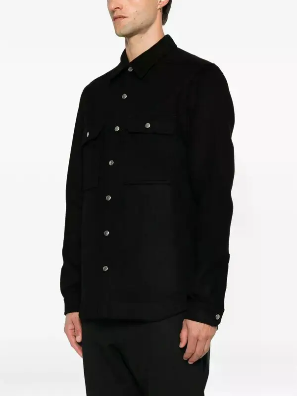 Rick Owens Button-fastening Shirt Jacket