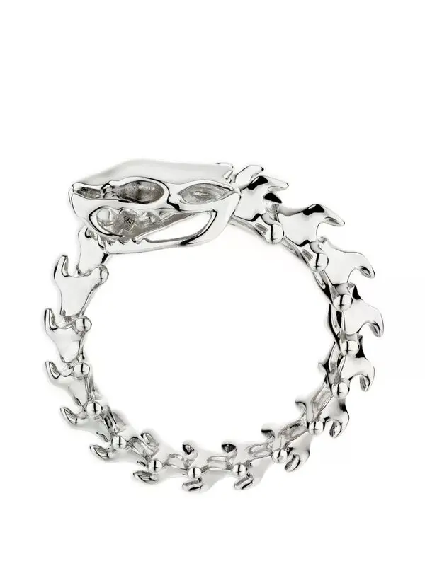 SHAUN LEANE Sterling Serpents Trace Wrap Ring - Silver