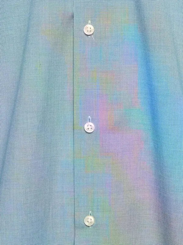 BOSS Eliott Micro-houndstooth Pattern Shirt