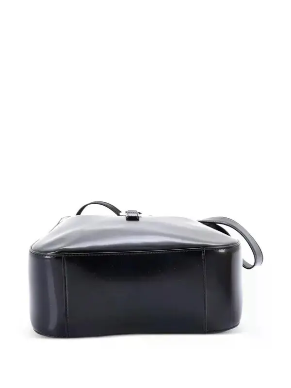 Saint Laurent Le 5 A 7 Supple Leather Small Hobo Bag - Black