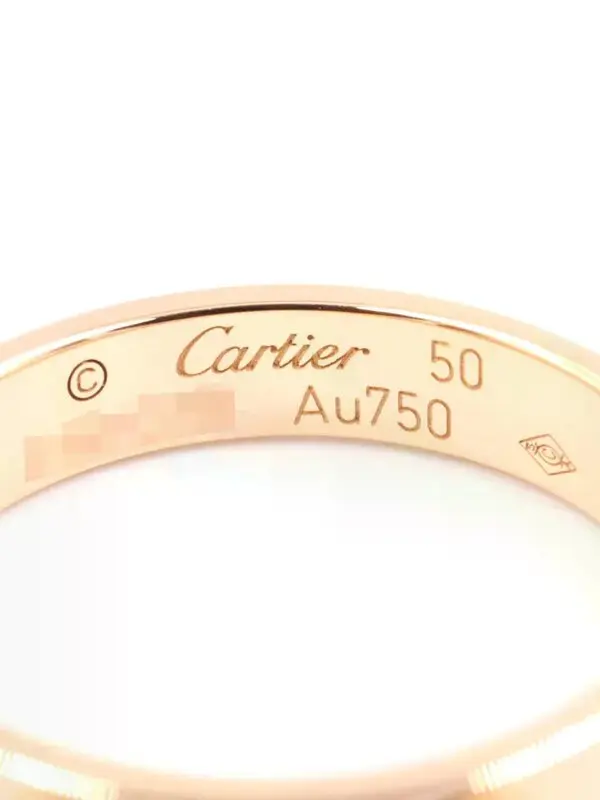 Cartier 18k Rose Gold Love Ring