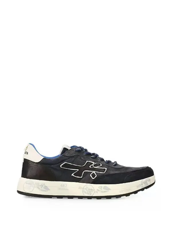 Premiata Nous Panelled Sneakers - Blue