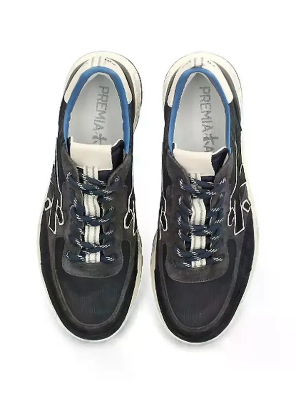Premiata Nous Panelled Sneakers